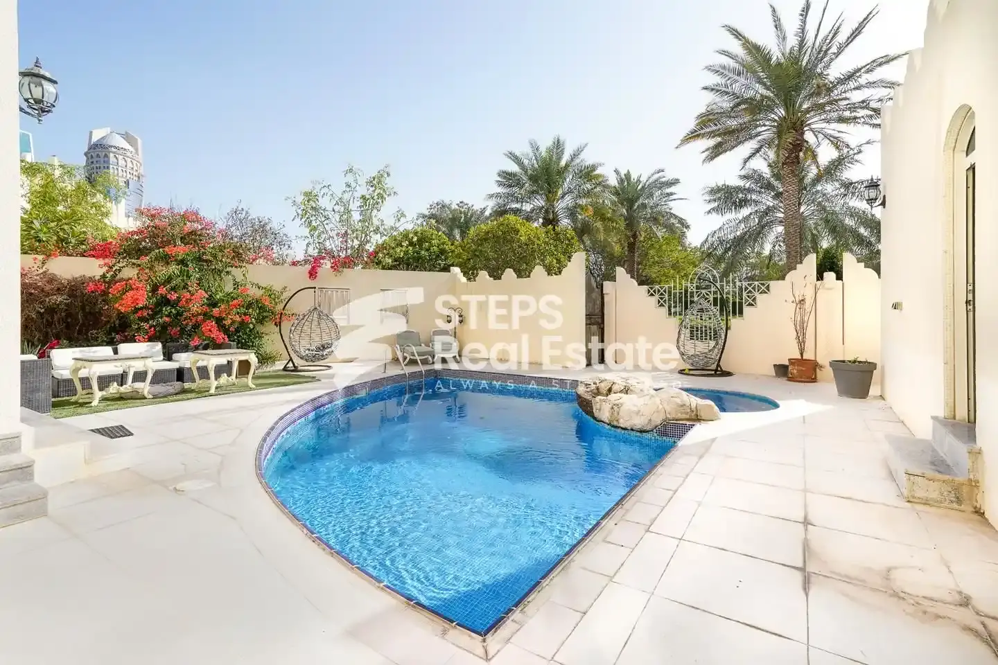 Compound of 5 Villas for Sale in West Bay Lagoon