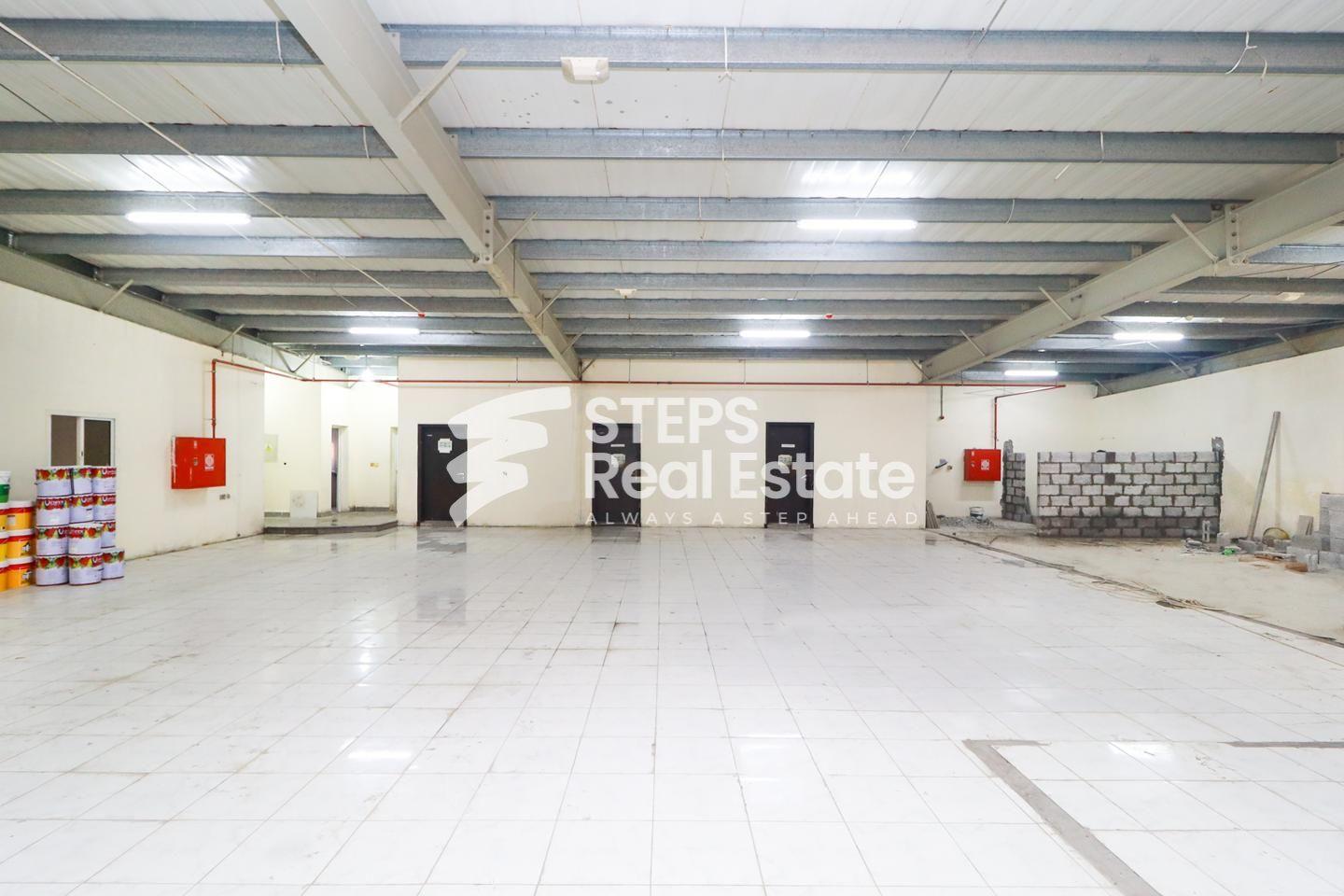 Workshop for rent in industrial area